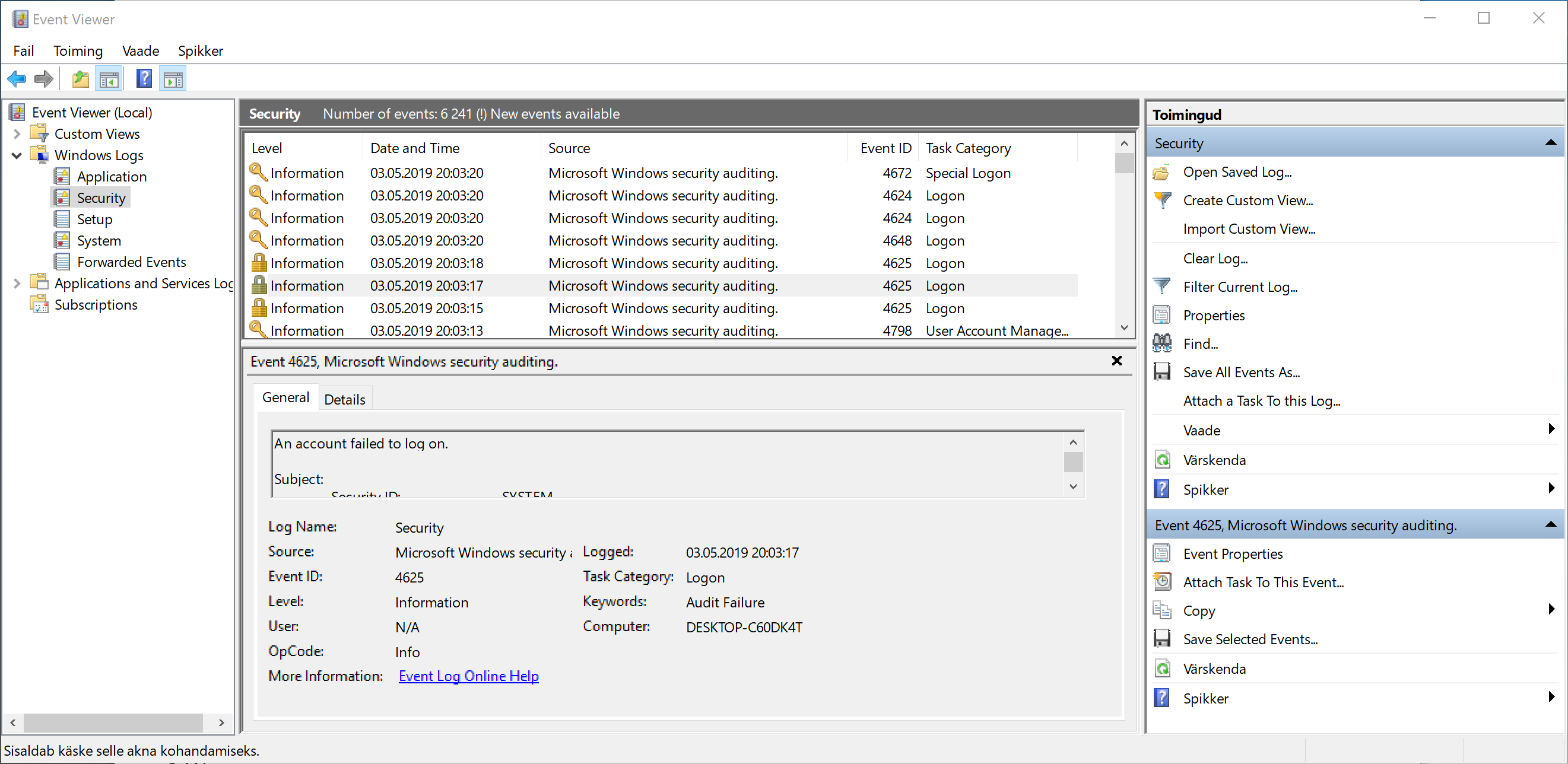 Infoturve koolis - Kursused - Arvutiteaduse instituut